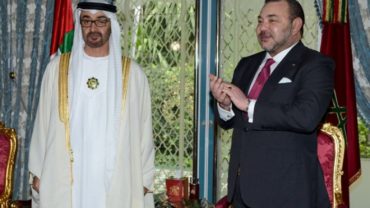 Abu Dhabi’s Crown Prince Mohammed Ben Zayed Al-Nahyane on a private ...